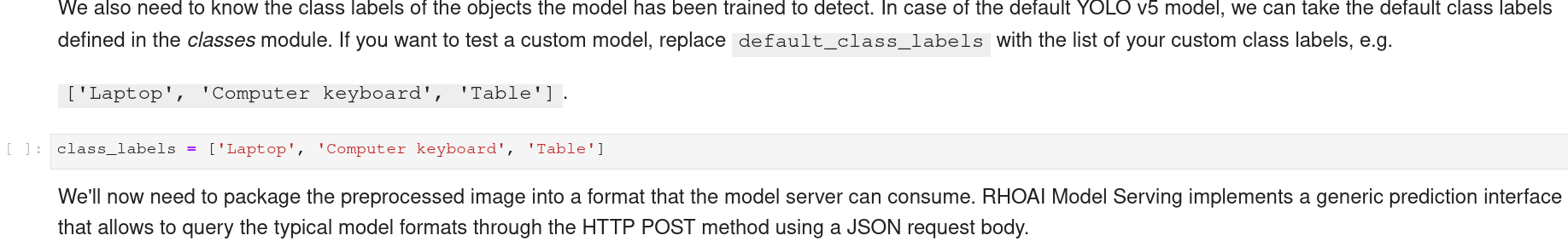 42 Deploying And Integrating The New Model Object Detection Workshop