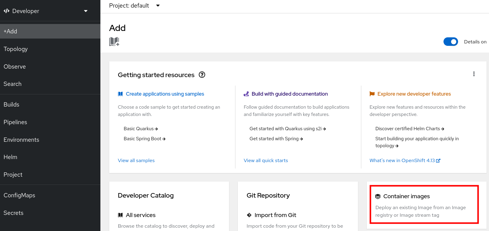 2.2 Deploying the Containerized Application :: Object Detection Workshop